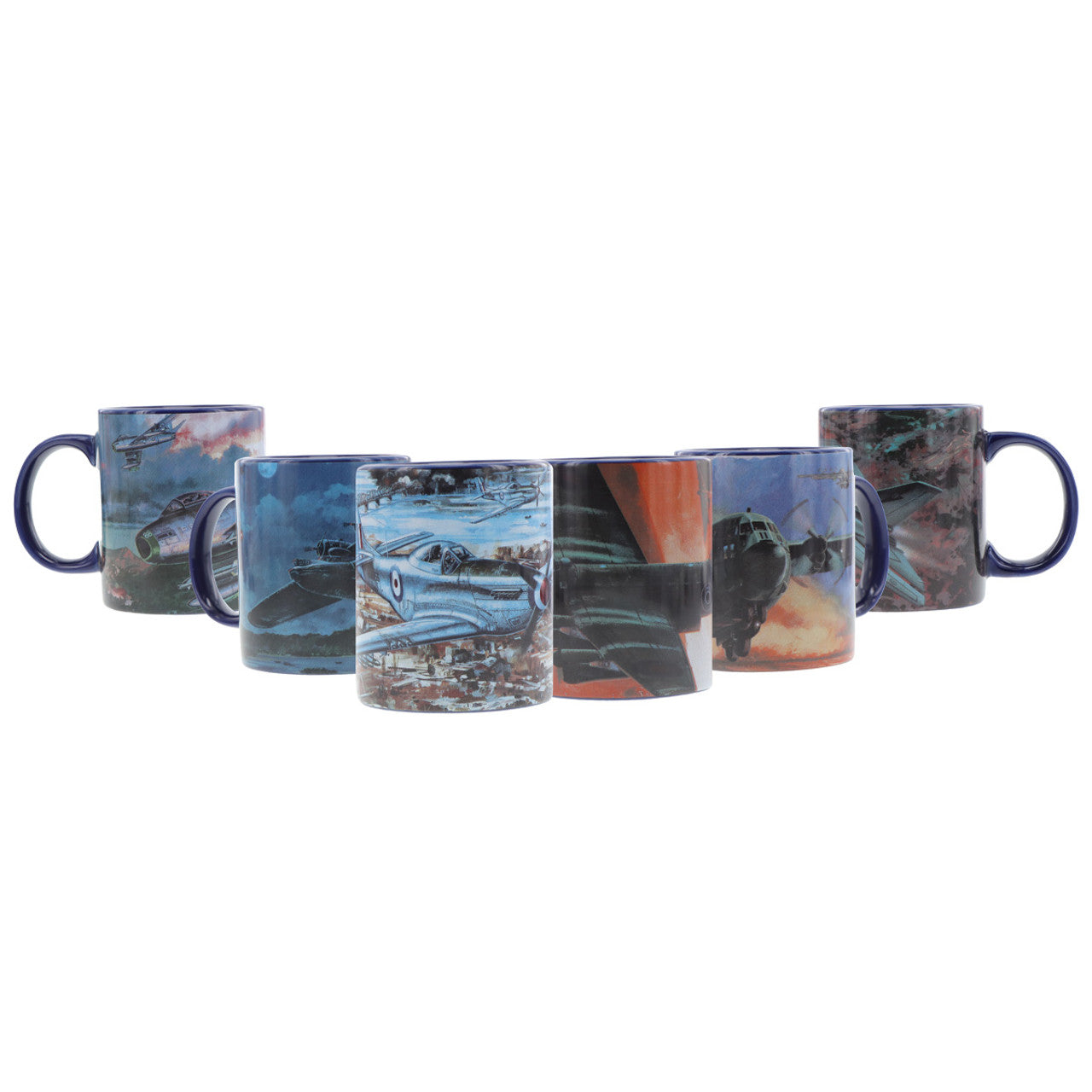 Iconic Aviation Set of 6 Limited Edition Coffee Mug – Morale Patches ...