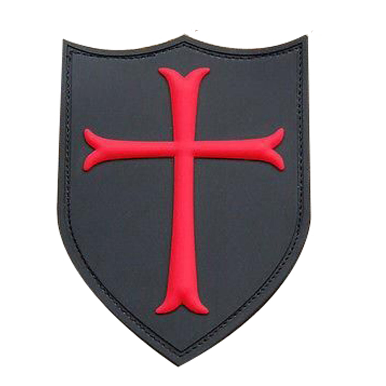 Knights Templar Crusaders Cross PVC Patch – Morale Patches Australia