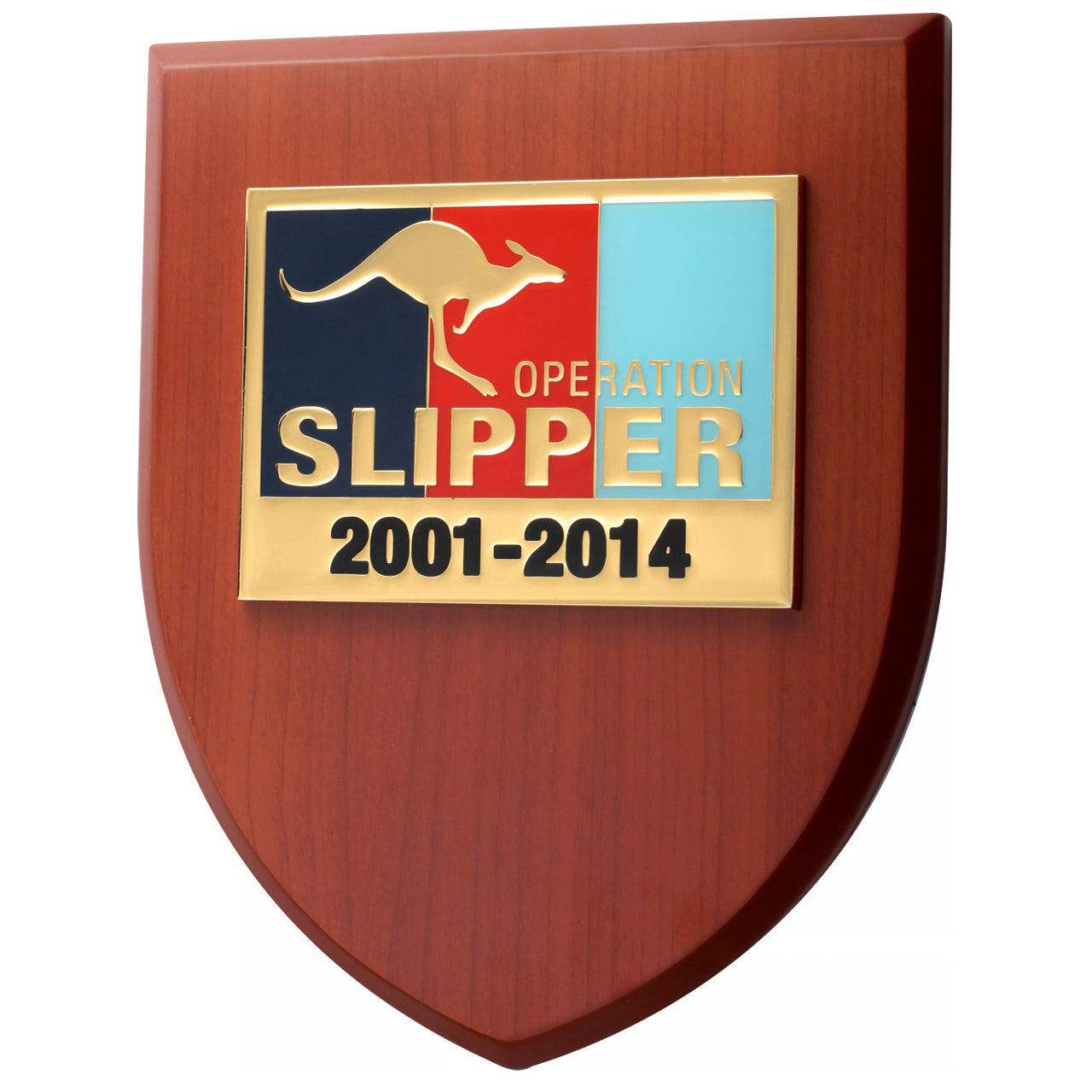 Operation Slipper Shield Plaque – Morale Patches Australia