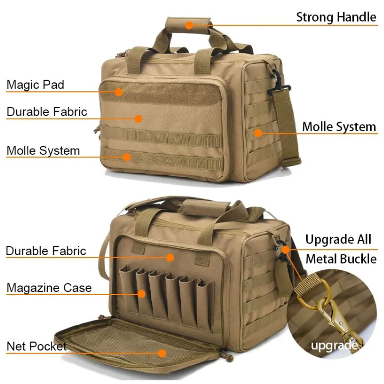 Tactical Range Kit Bag Khaki – Morale Patches Australia
