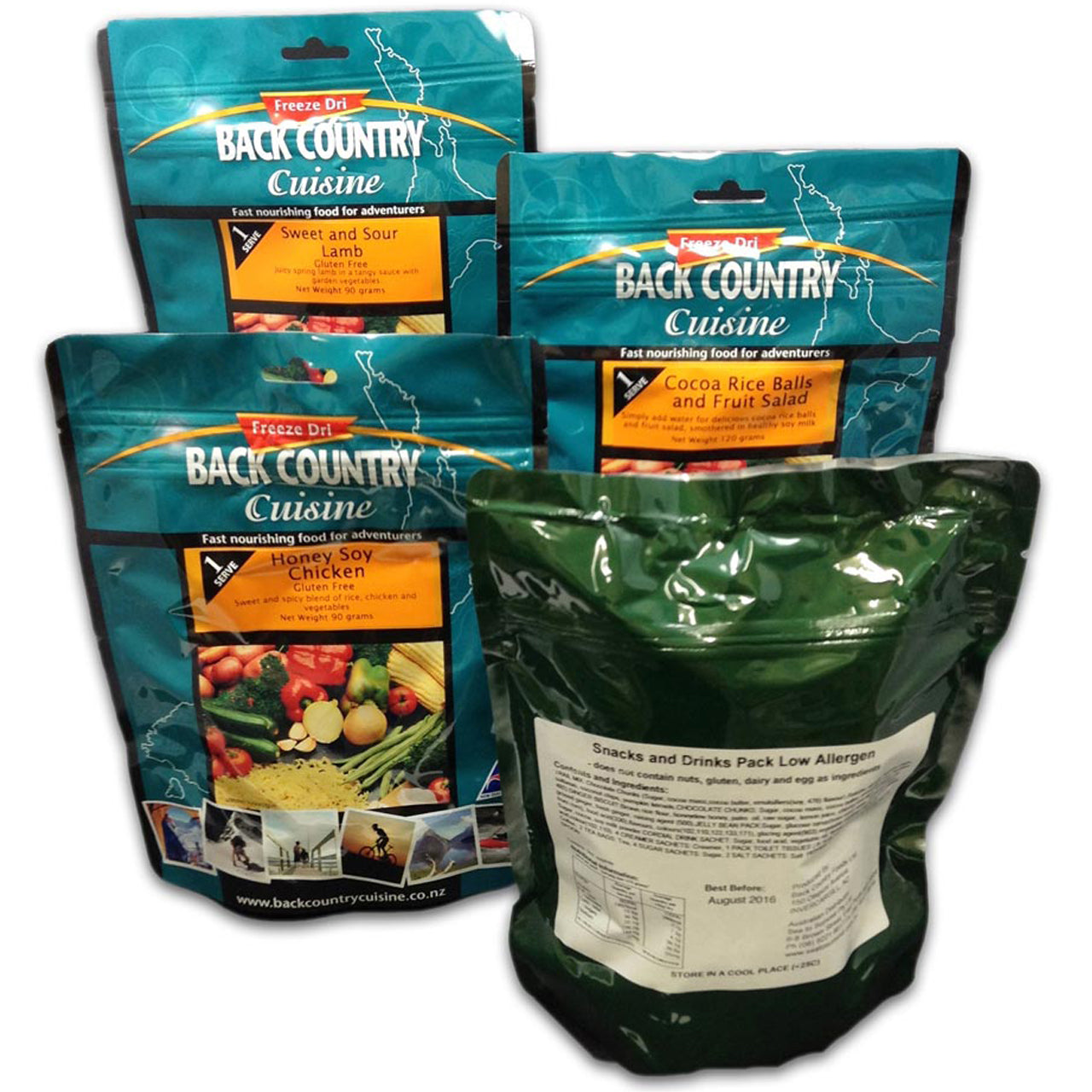 Back Country Cuisine One Day Ration Packs - No Worries – Morale Patches ...