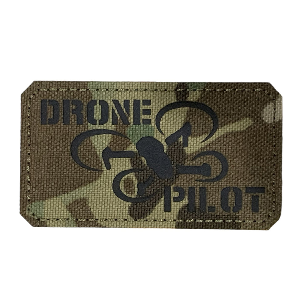 Small Drone Pilot Laser Cut Morale Patch Multicam – Morale Patches ...