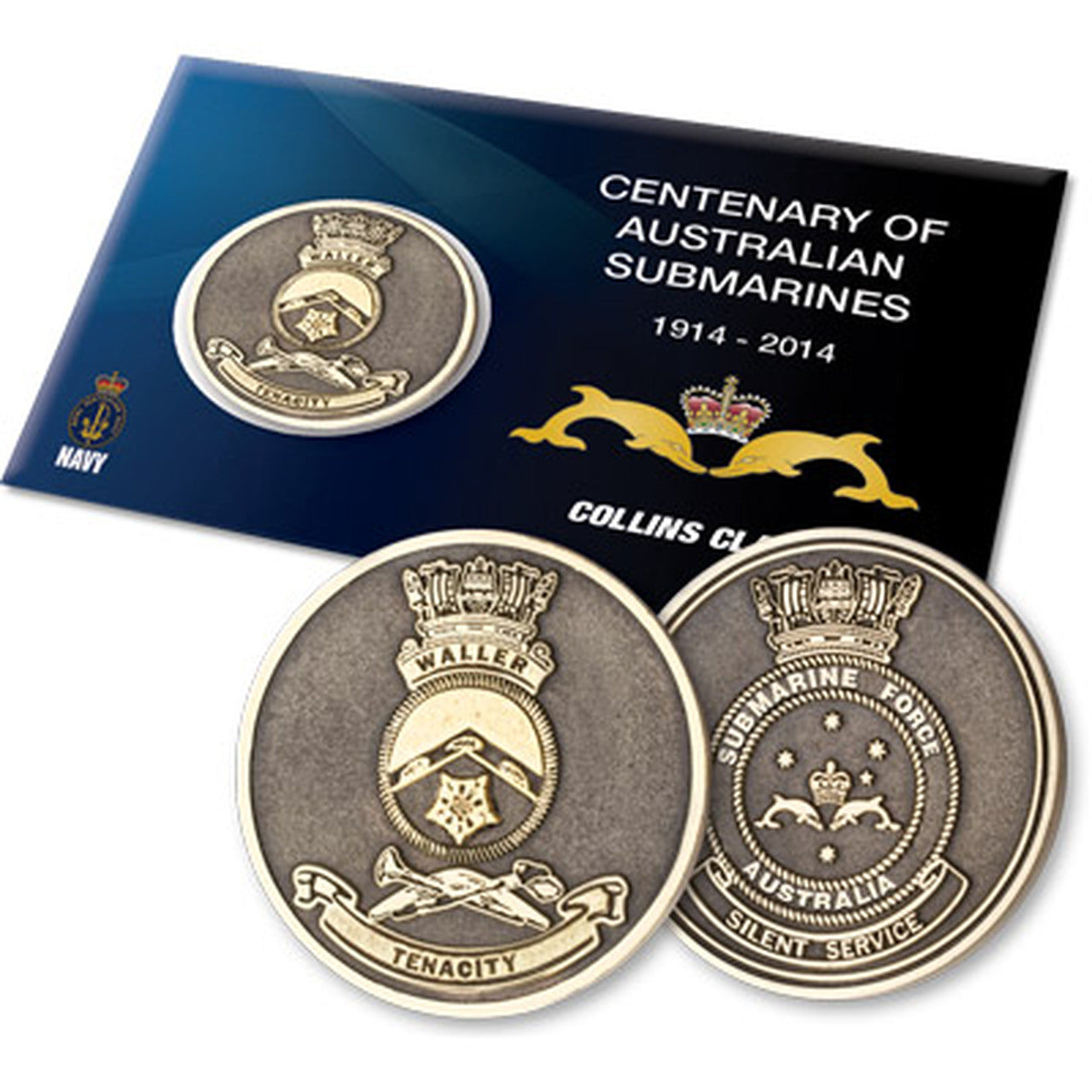 HMAS Waller Medallion – Morale Patches Australia