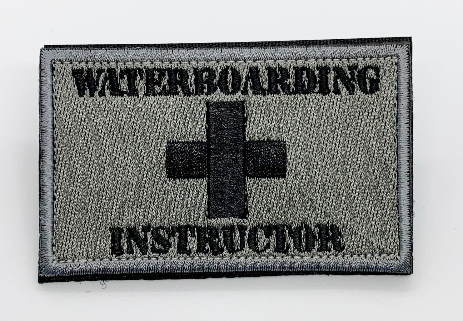 Waterboarding Instructor Patch Hook & Loop – Morale Patches Australia