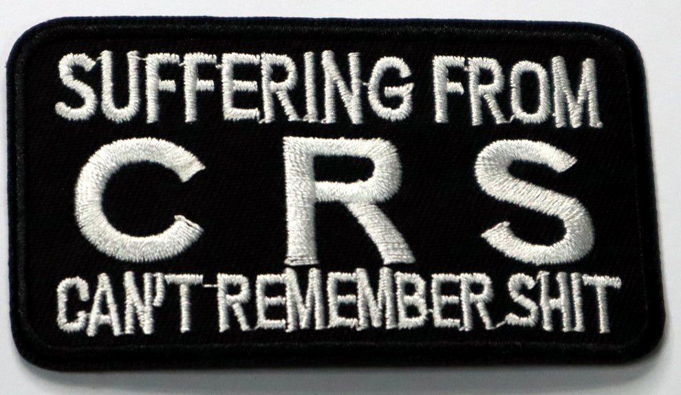 Suffering from CRS Patch – Morale Patches Australia