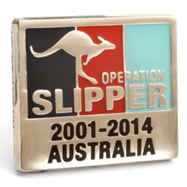 Operation Slipper Australia Lapel Pin – Morale Patches Australia